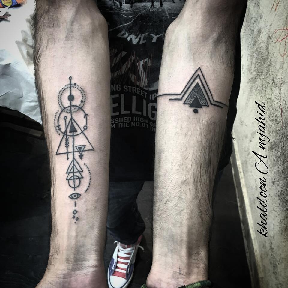 55+ Geometric Tattoo Designs – Ink Needle Art